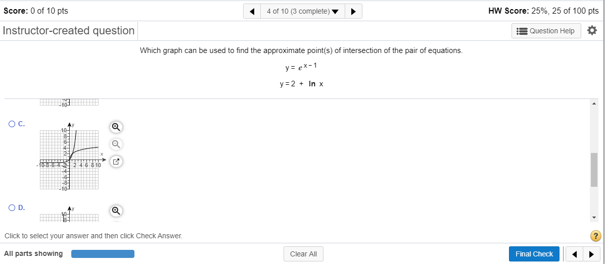 Solved Instructor-created question Question Help Which graph | Chegg.com