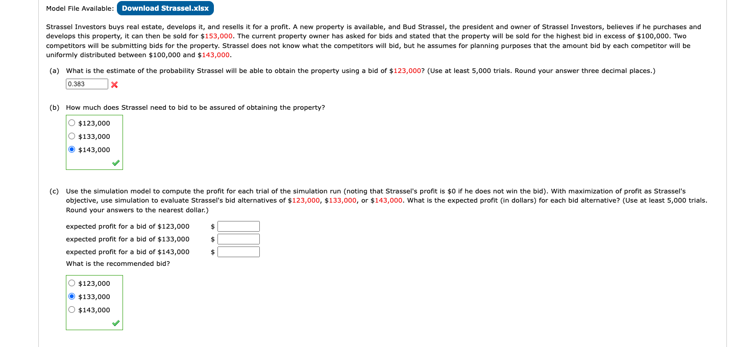 Solved Model File Available: uniformly distributed between | Chegg.com
