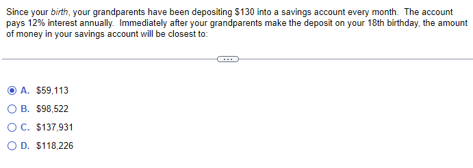 Solved Since your birth, your grandparents have been | Chegg.com