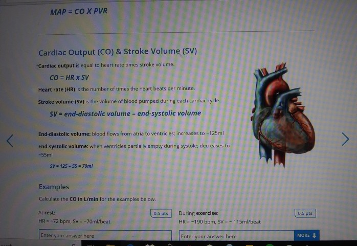 Solved can you show me the how to calculate Heart Rate step | Chegg.com