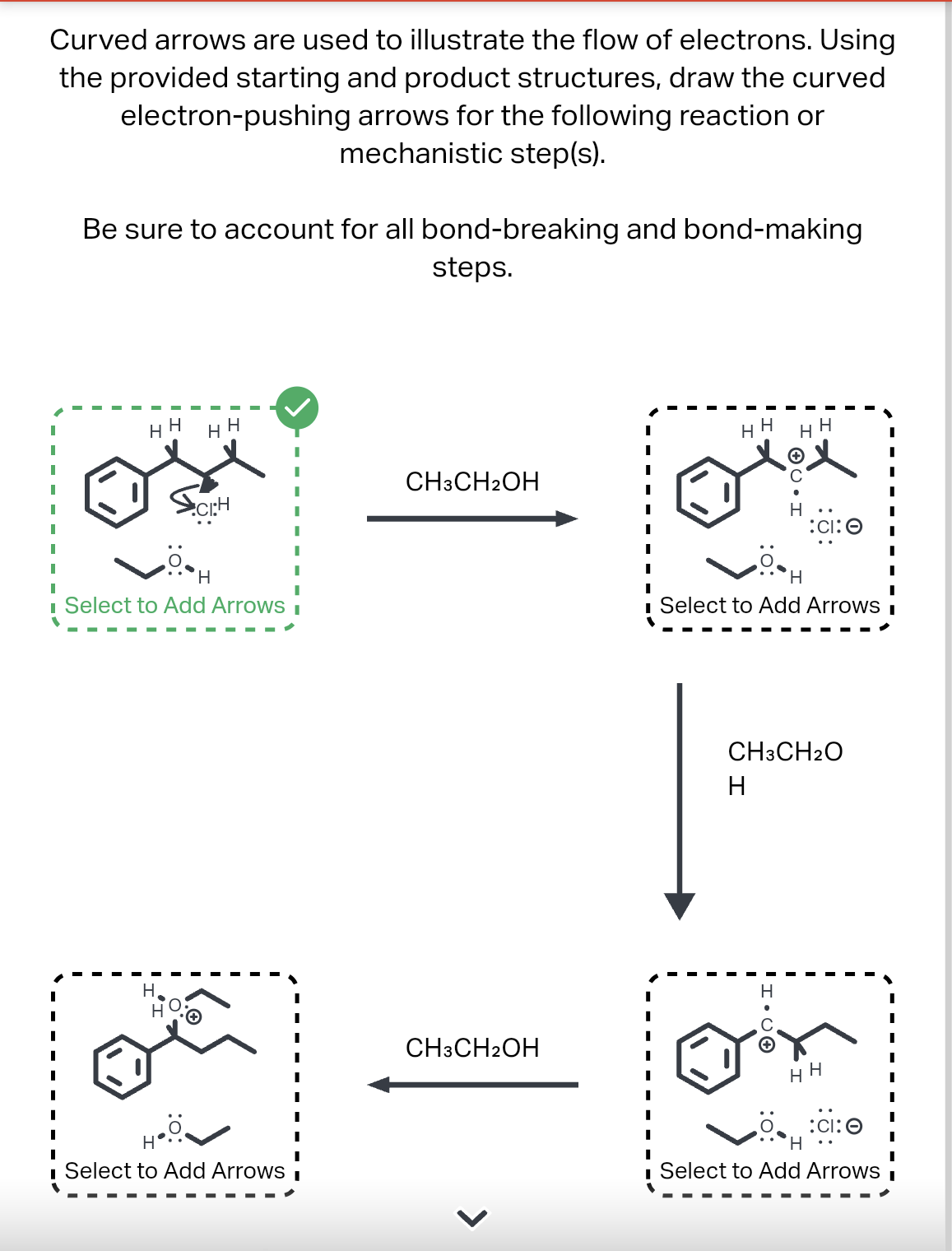 Solved Curved arrows are used to illustrate the flow of | Chegg.com