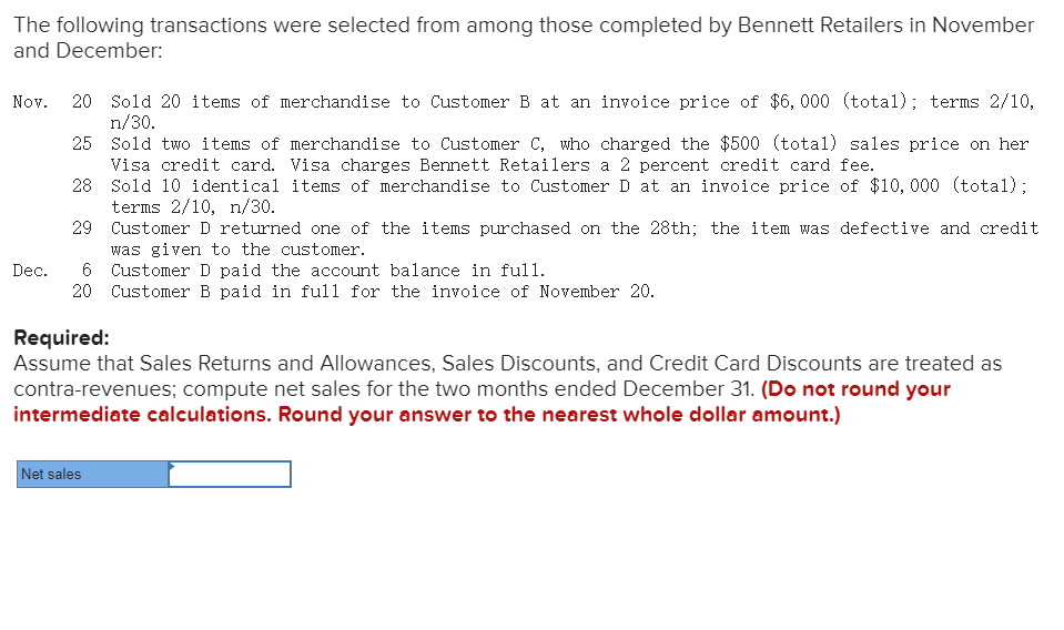 Solved The following transactions were selected from among | Chegg.com