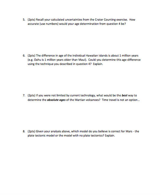Solved Alba Planitia Uranius Patera Olympus Mons Ascraeus | Chegg.com