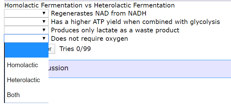 Solved Homolactic Fermentation vs Heterolactic Fermentation | Chegg.com