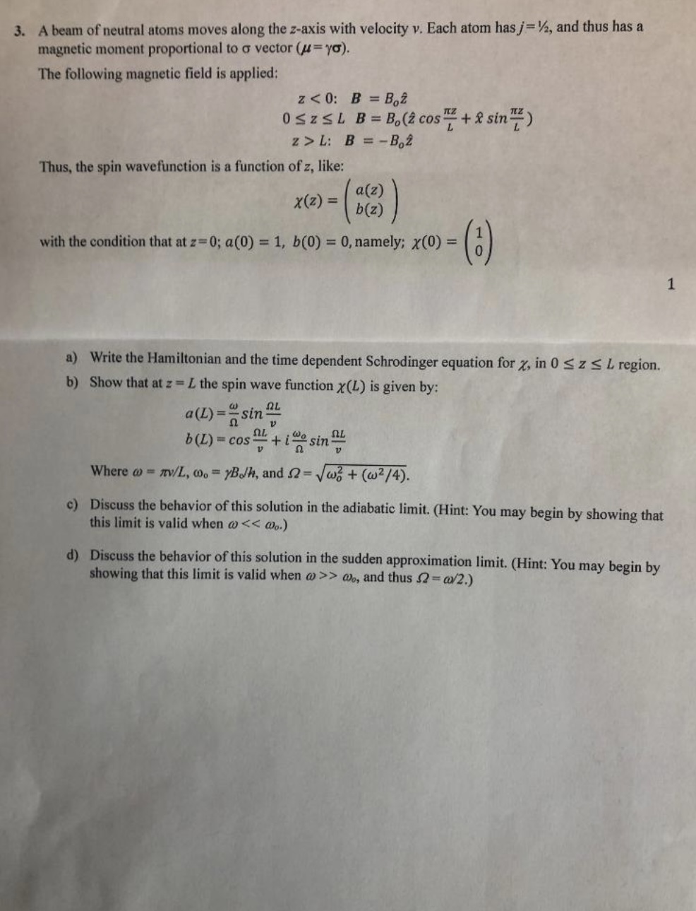 Solved ou may use transition probability derived from Dyson | Chegg.com