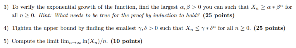 Let a sequence X0, X1, X2, ... be defined in the | Chegg.com