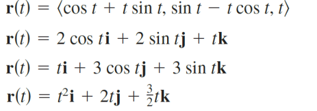 Solved Sketch the Following 3D Parametric Curves. If | Chegg.com