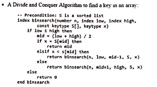 Solved Explain the concept of divide and conquer from this | Chegg.com