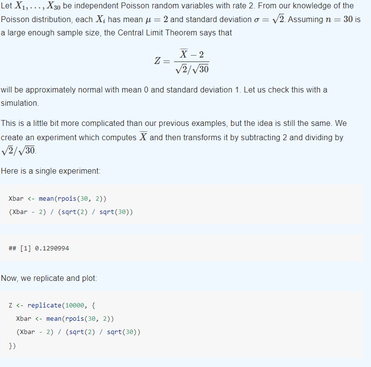 Solved Let X1,..., X30 be independent Poisson random | Chegg.com