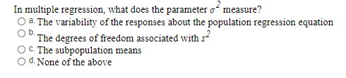 Solved True or False. Linear regression allows you to make | Chegg.com