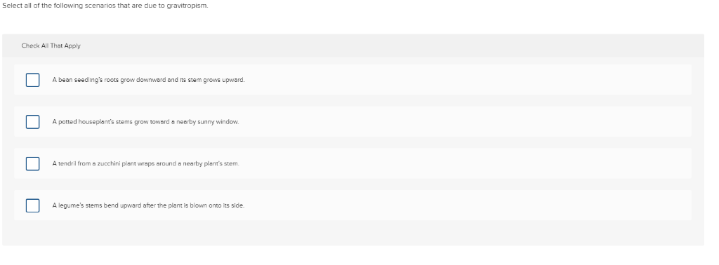 Solved Select all of the following scenarios that are due to | Chegg.com