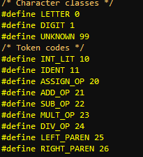 Solved Create a java lexical analyzer that reads and .txt | Chegg.com