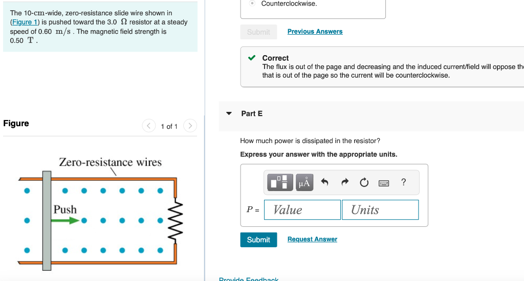 Solved The 10-cm-wide, zero-resistance slide wire shown in | Chegg.com