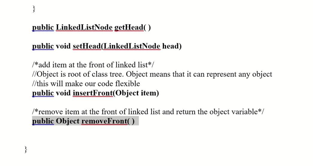 Solved Assignment5.java will implement the general version | Chegg.com