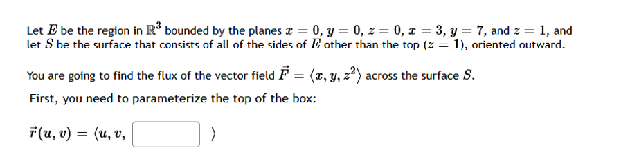 Let E be the region in R3 bounded by the planes | Chegg.com