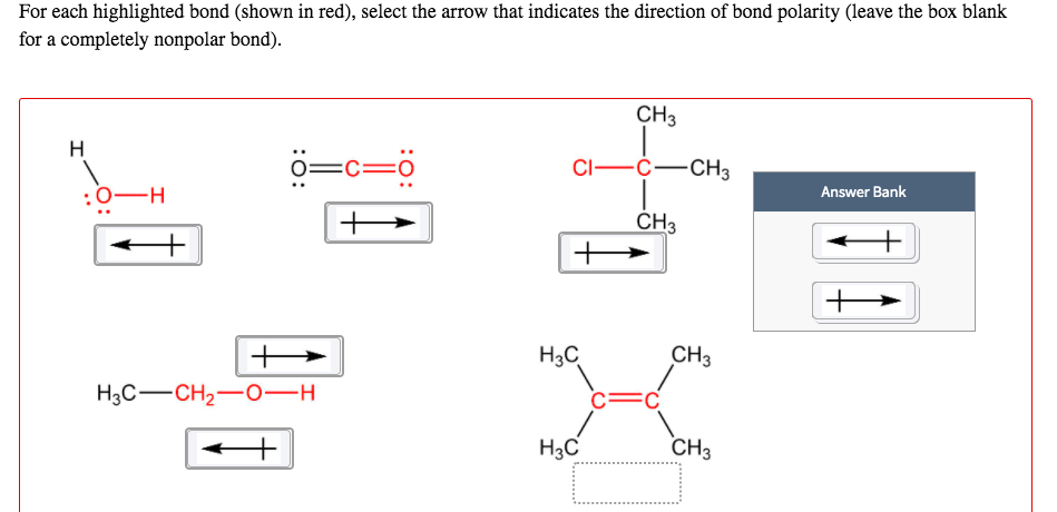 Solved For each highlighted bond (shown in red), select the | Chegg.com Solved For each highlighted bond (shown in red), select the | Chegg.com