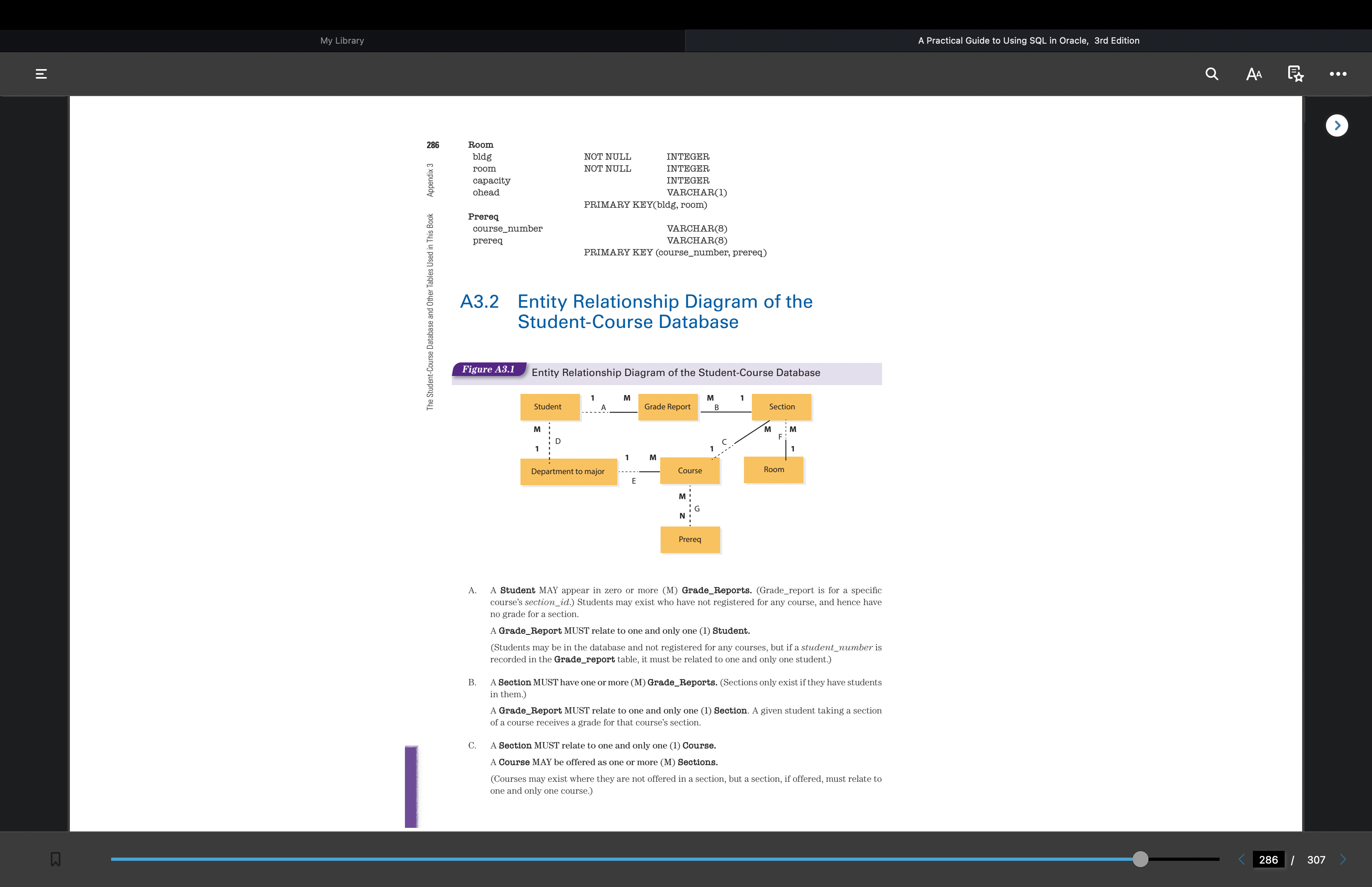 Solved This this the student-course database that has to be | Chegg.com