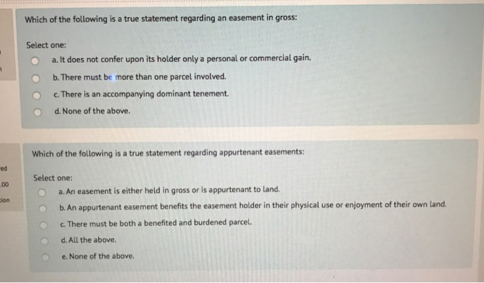 Which of the following is a true statement regarding | Chegg.com