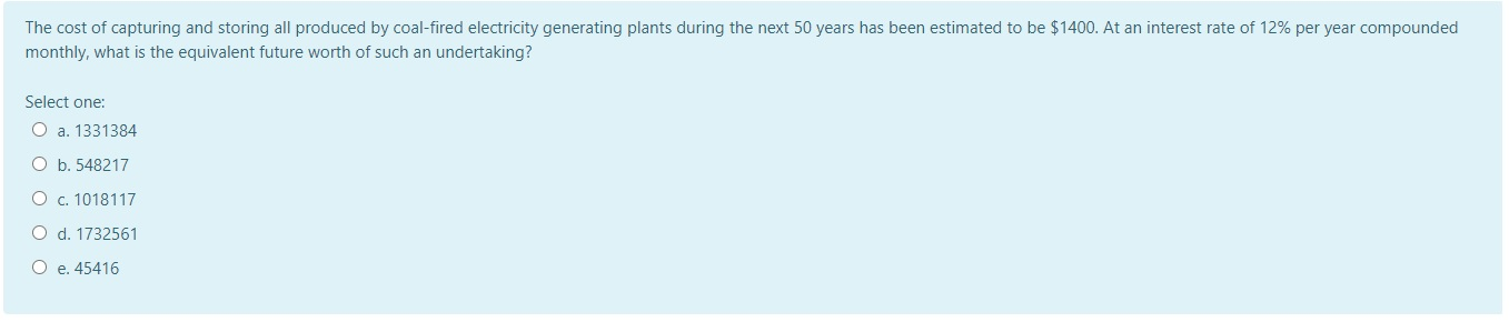 Solved The cost of capturing and storing all produced by | Chegg.com