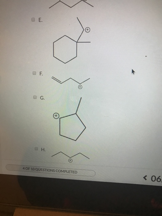 Solved select all of the molecules that will readily undergo | Chegg.com