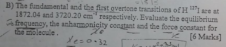 Solved -1 B) The fundamental and the first overtone | Chegg.com