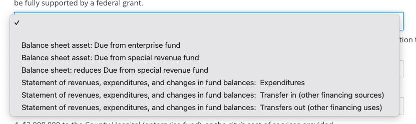 Solved Interfund Transactions Interfund transfers of the | Chegg.com