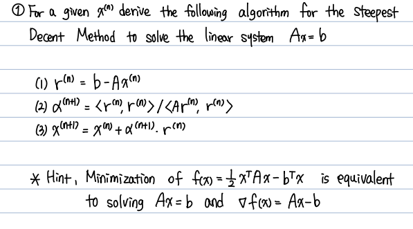 Solved (1) For a given x(n) derive the following algorithm | Chegg.com