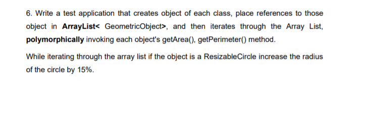 Solved In this problem use interfaces, inheritance, and | Chegg.com