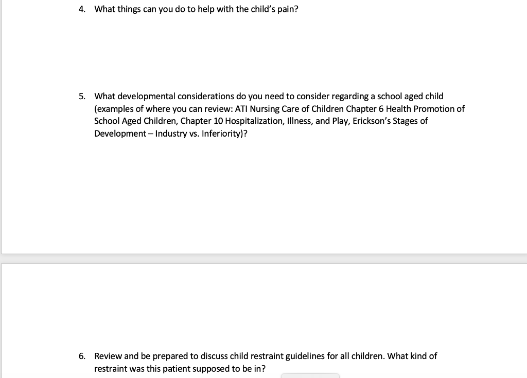 Solved The patient you are going to be working with is a | Chegg.com