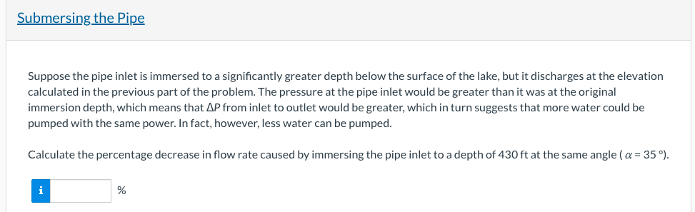 Water is to be pumped from a lake to a ranger station | Chegg.com
