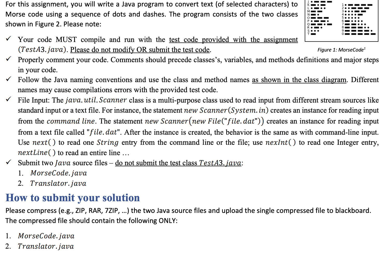 Solved For this assignment, you will write a Java program to | Chegg.com