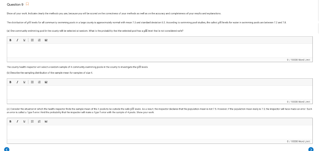 Question 9 Show all your work. Indicate clearly the | Chegg.com