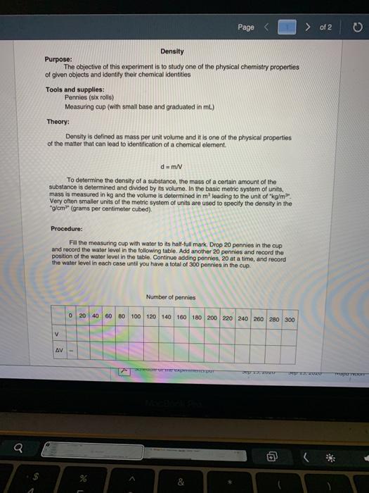 Solved What are possible sources of error for this lab and | Chegg.com