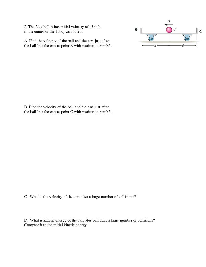 Solved PHYS 170 Worksheet 15.1 1. Both 80lb flat cars are | Chegg.com