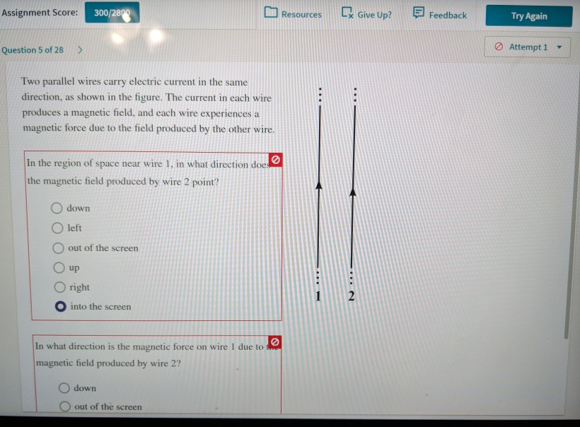 Solved Assignment Score 300128 Resources | Lx Give UP? Try | Chegg.com