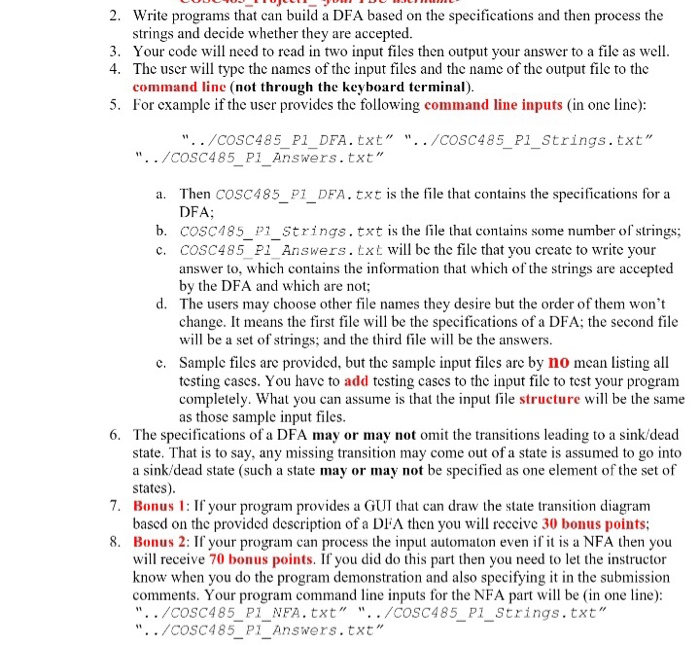 please help asap! thank you! Create a program that | Chegg.com