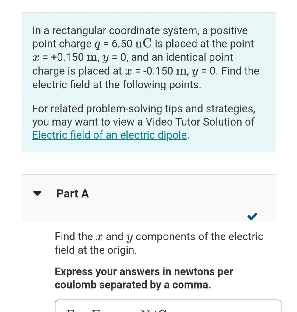 Solved In a rectangular coordinate system, a positive point | Chegg.com