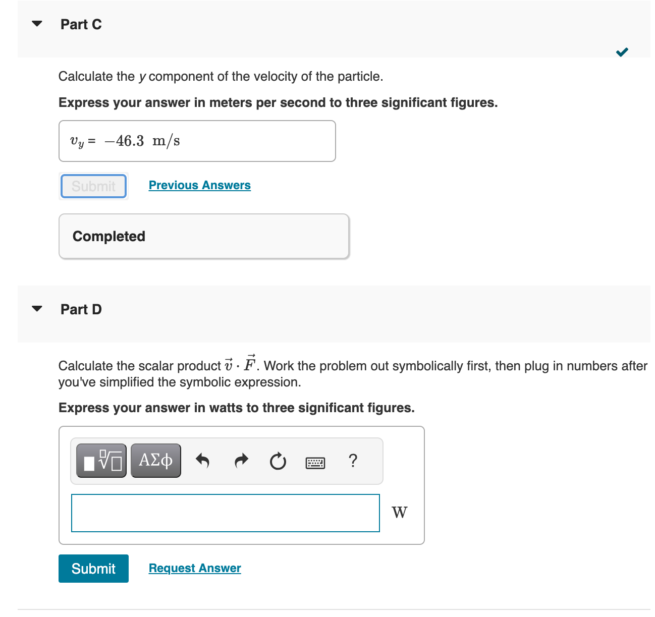 Solved A particle with a charge of −5.40nC is moving in a | Chegg.com