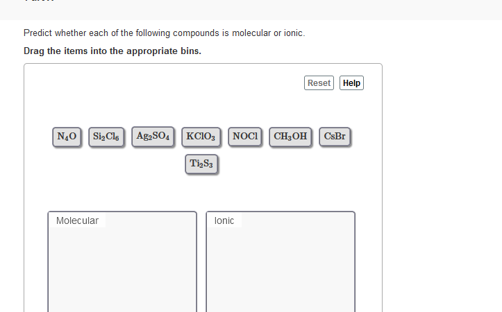 Solved Predict whether each of the following compounds is | Chegg.com
