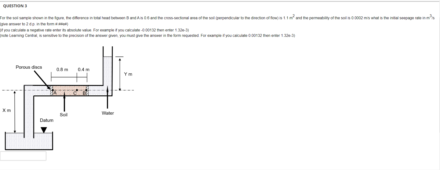 Solved give answer to 2 d.p. in the form \#.\#\#e\#) if you | Chegg.com