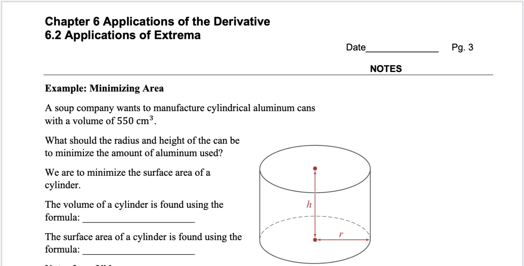 Solved Chapter 6 Applications of the Derivative 6.2 | Chegg.com