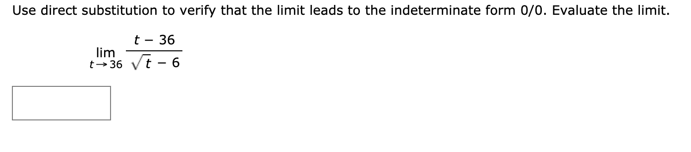 Solved Use direct substitution to verify that the limit | Chegg.com