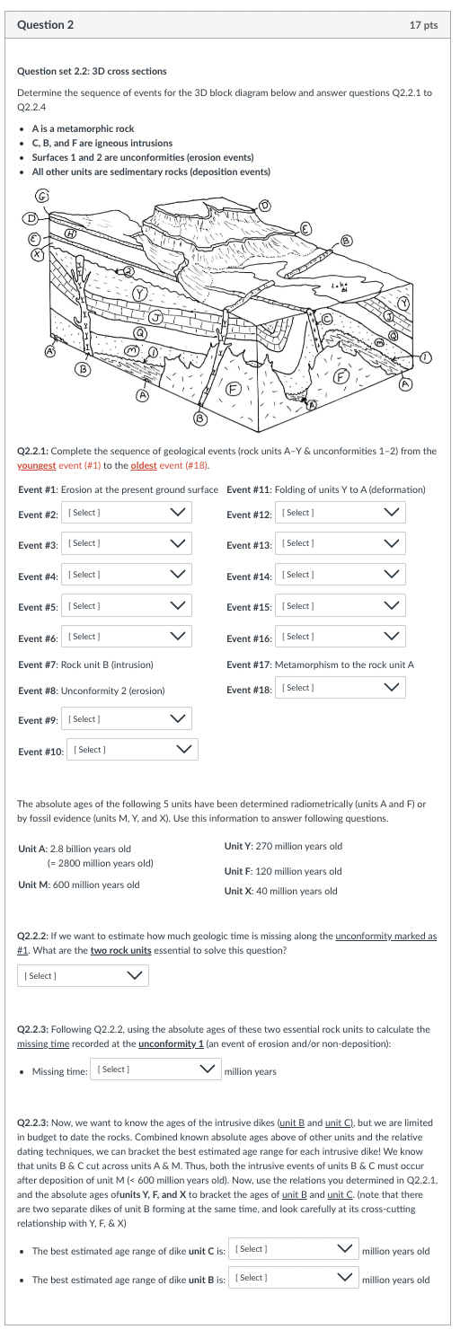 Solved Question set 2.2: 3D cross sections Determine the | Chegg.com