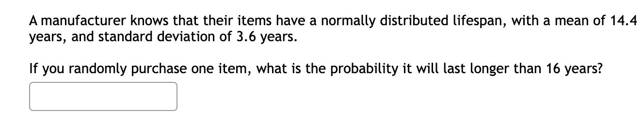 Solved A Normal Distribution Has A Mean Of 37 And A Standard