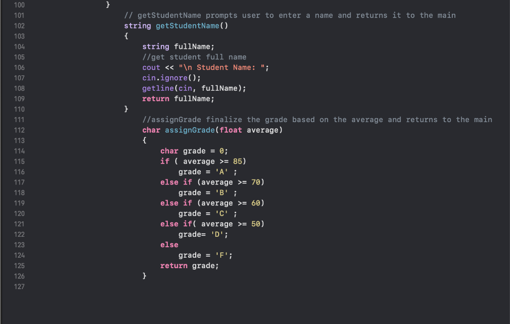 Solved C++ program Xcode used How can I alter this for | Chegg.com