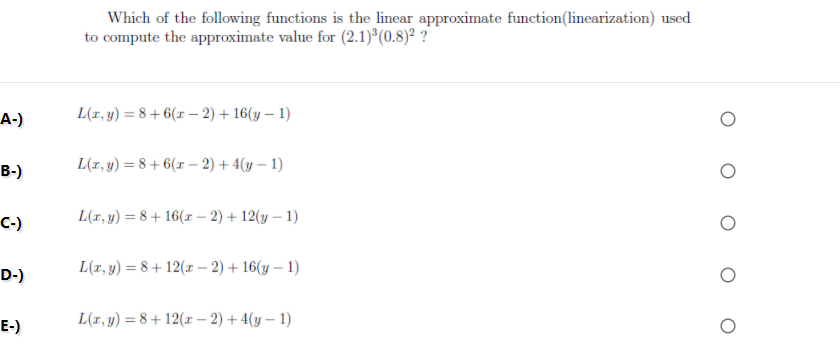 Solved Which of the following functions is the linear | Chegg.com