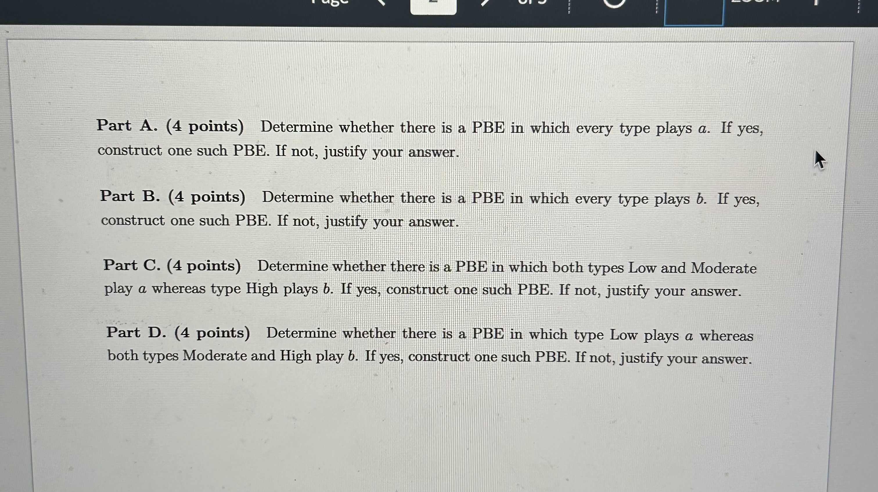 Solved Consider the following extensive form game taken from | Chegg.com