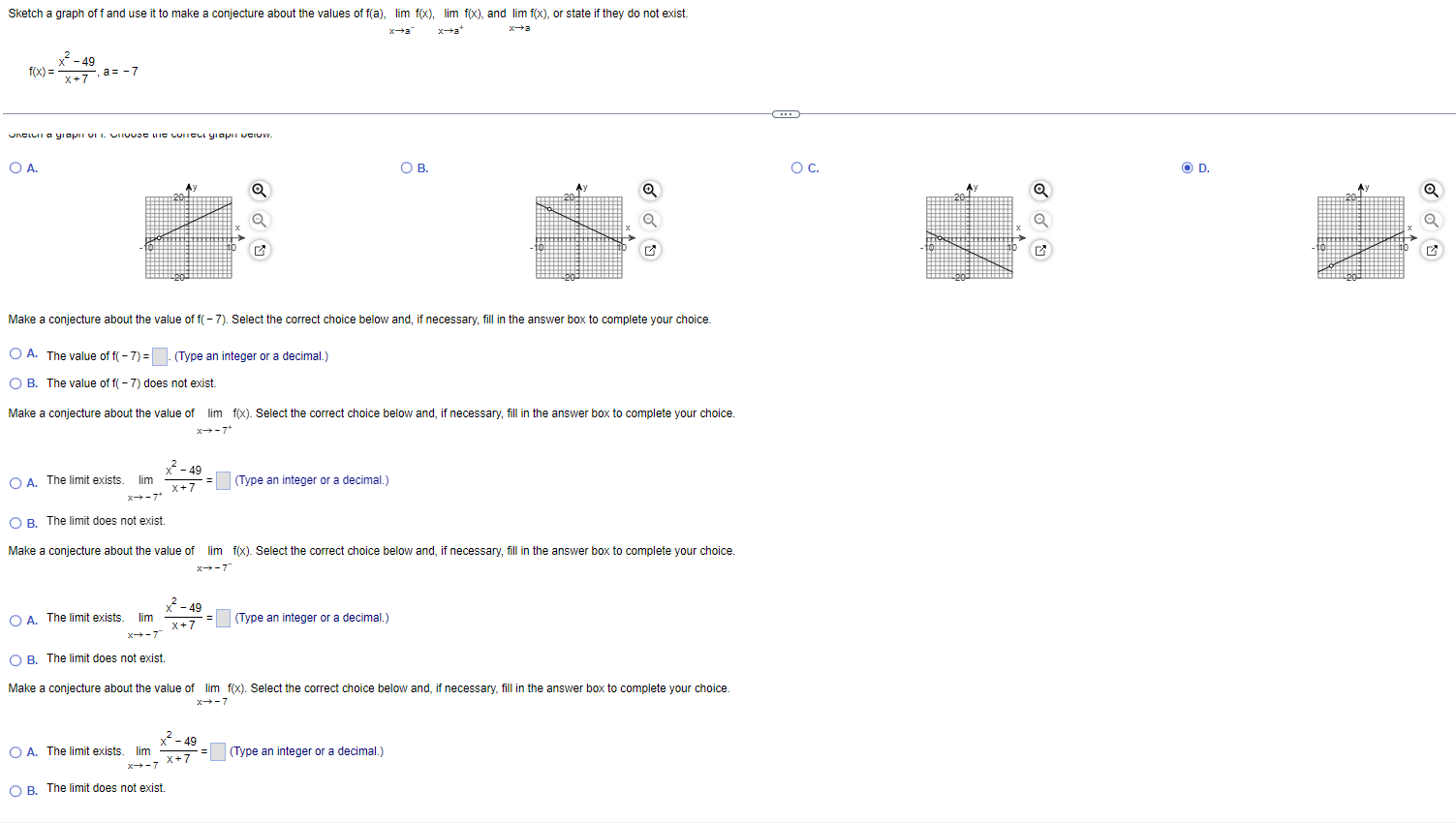 Solved Sketch a graph of f ﻿and use it to make a conjecture | Chegg.com