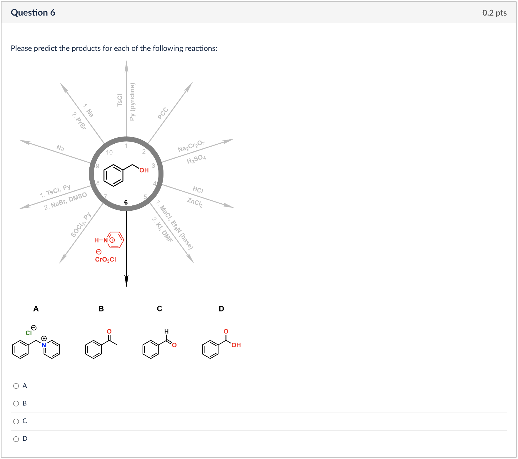 Solved Please predict the products for each of the following | Chegg.com