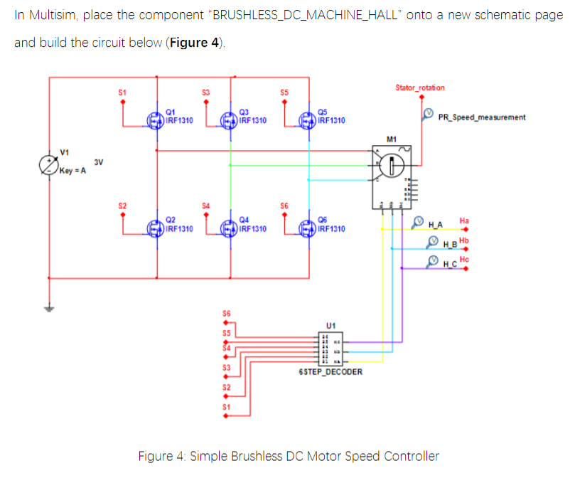 Solved Task 2-Hall effect sensor \\& brushless DC Motor One | Chegg.com